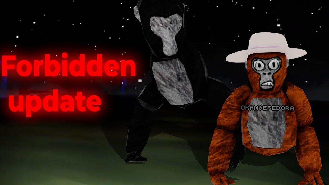 I Played Gorilla Tags Forbidden Update Youtube