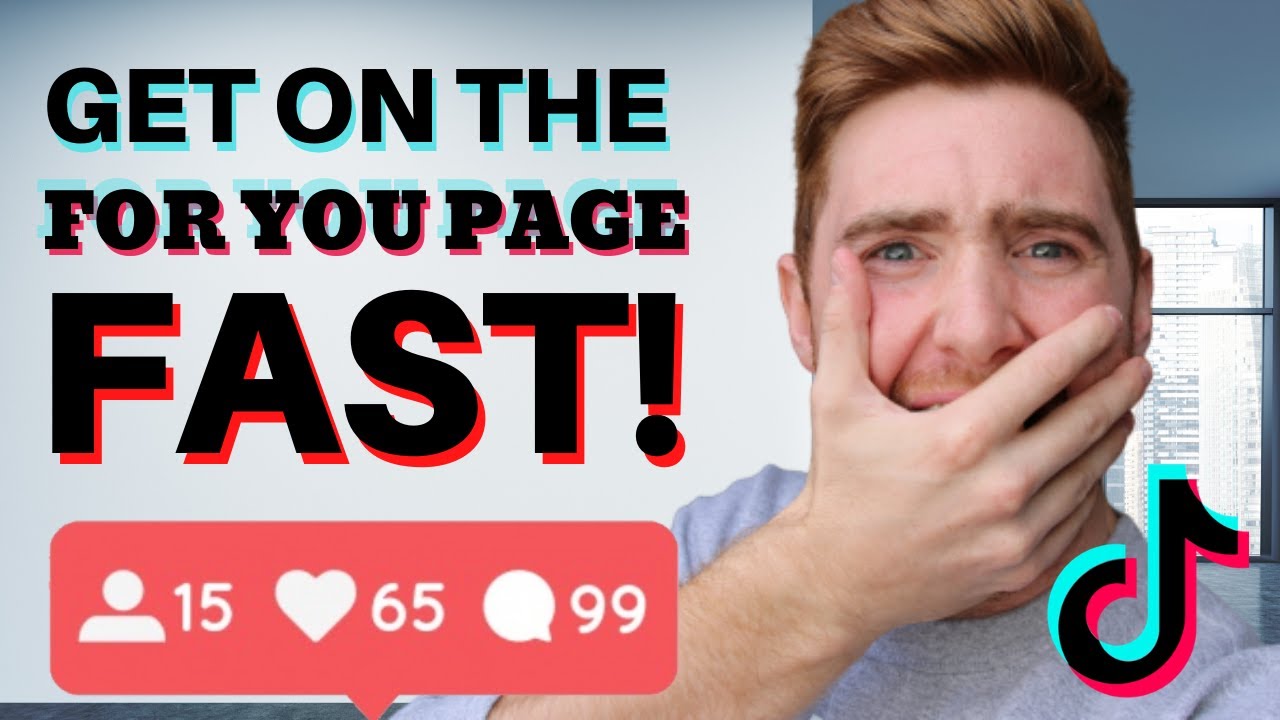 How To Get On The Tiktok For You Page Fyp 0 100k Fast Youtube