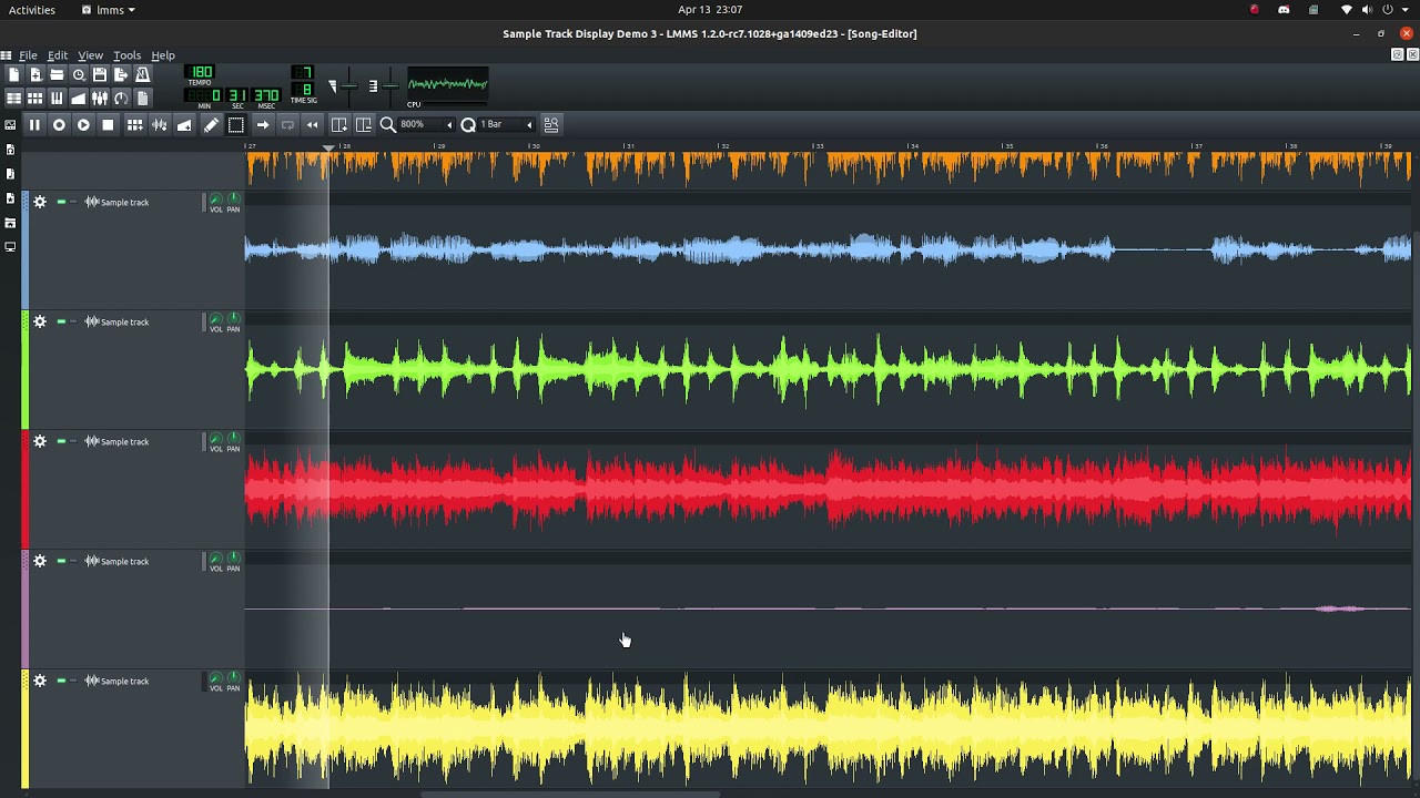Lmms Sample Track Upgrades I Programmed Youtube