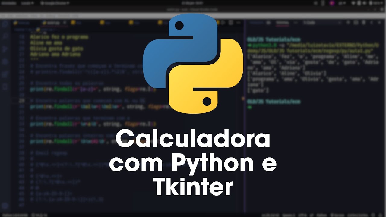 Calculadora Com Python E Tkinter Youtube