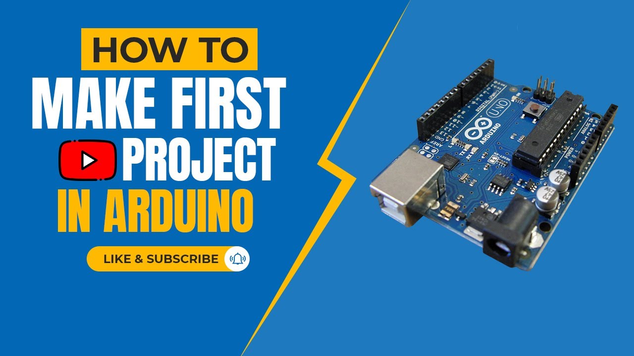 Arduino Tutorial 001 Setting Up And Programming The Arduino For
