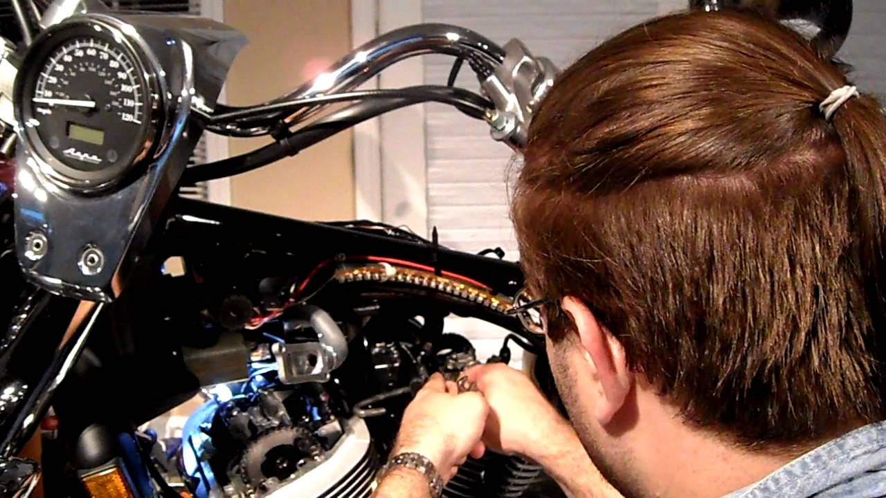 2009 Honda Shadow Aero 750 Valve Lifter Adjustments Part 6 Of The