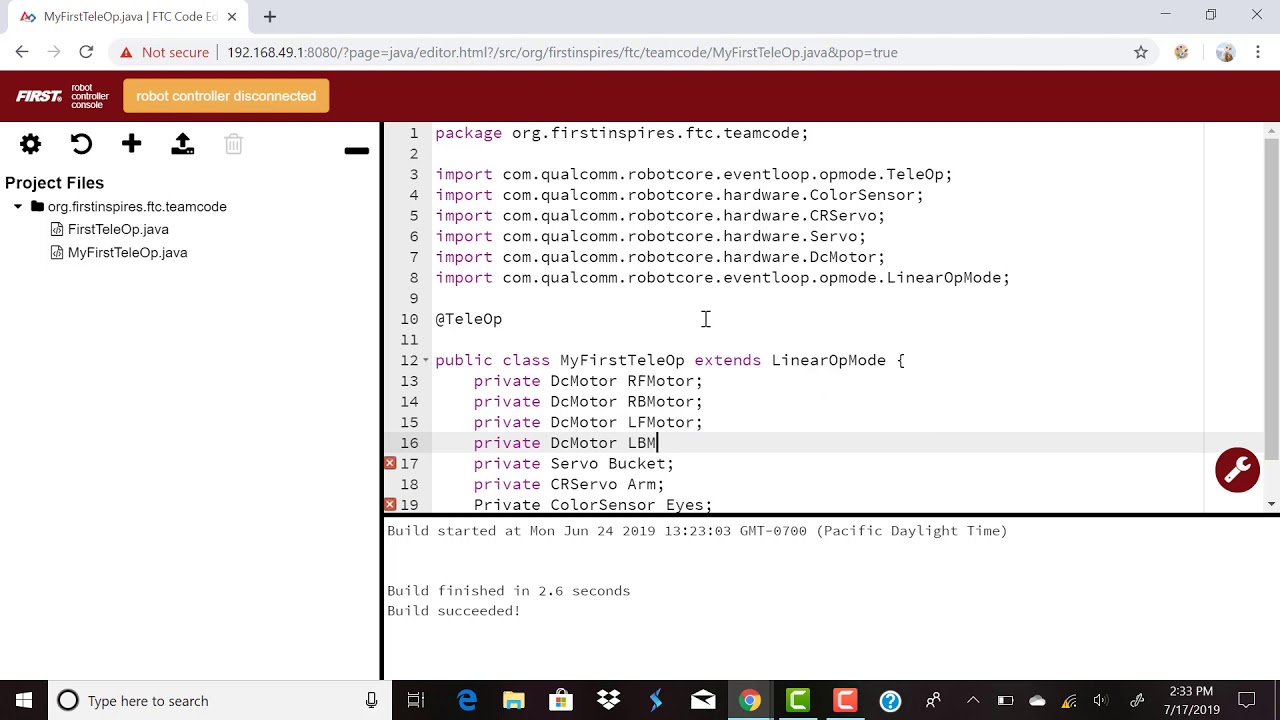 Onbot Java Teleop Tutorial Youtube