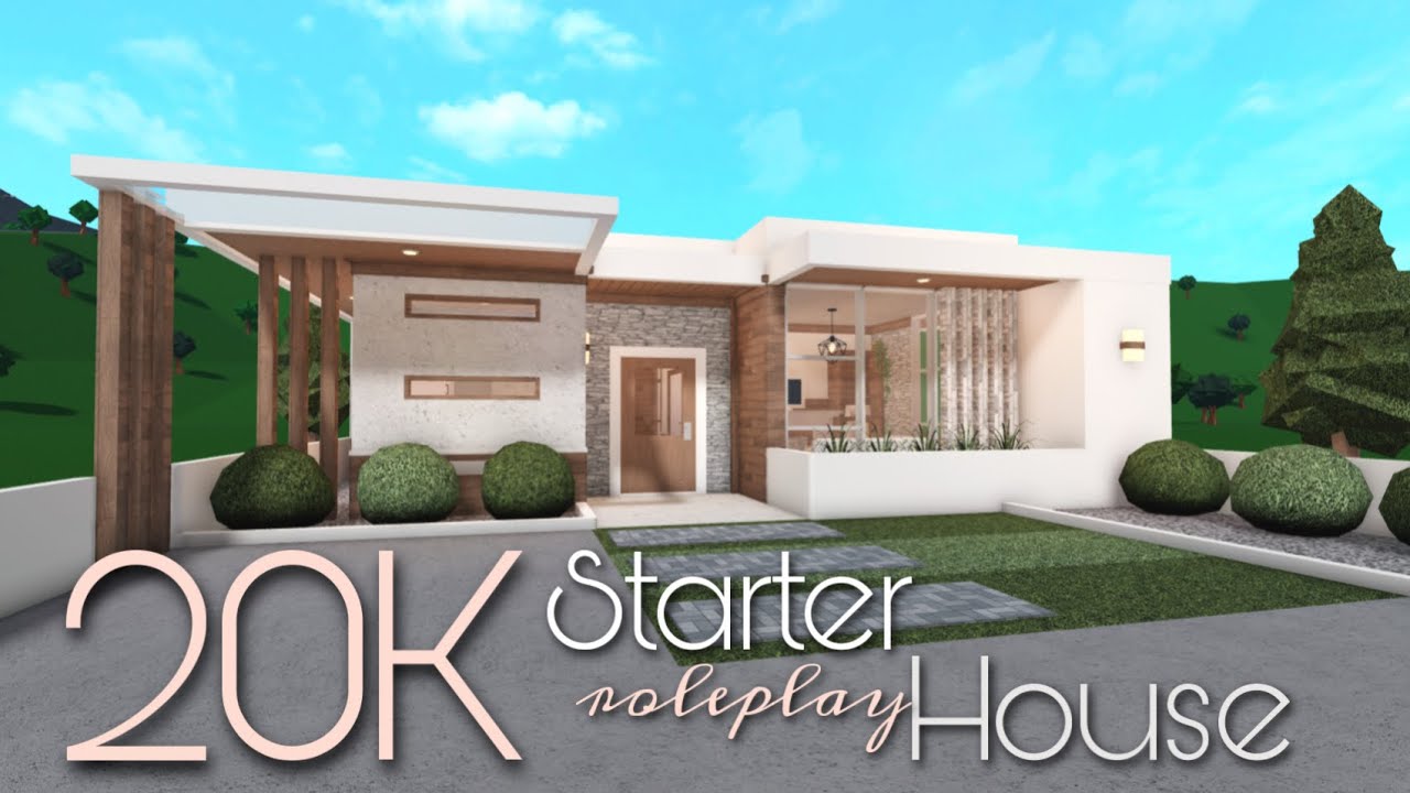 Bloxburg 20k Starter House No Gamepass Youtube