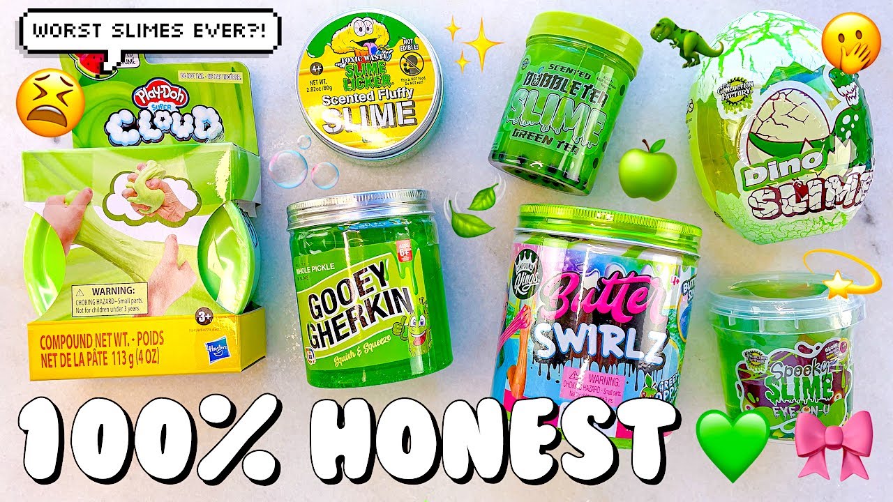Green Store Bought Slime Review Under 5 рџќџрџ 100 Honest Five Below