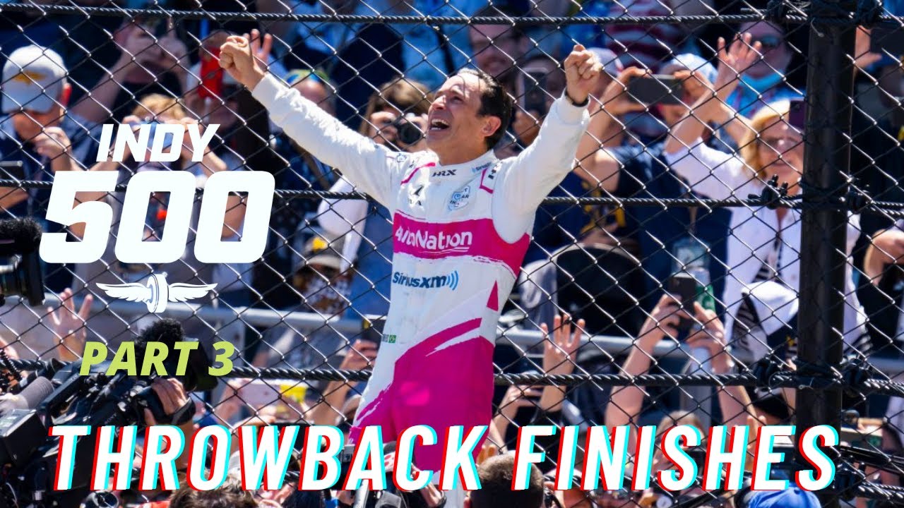 More Memorable Indianapolis 500 Finishes Part 3 Youtube