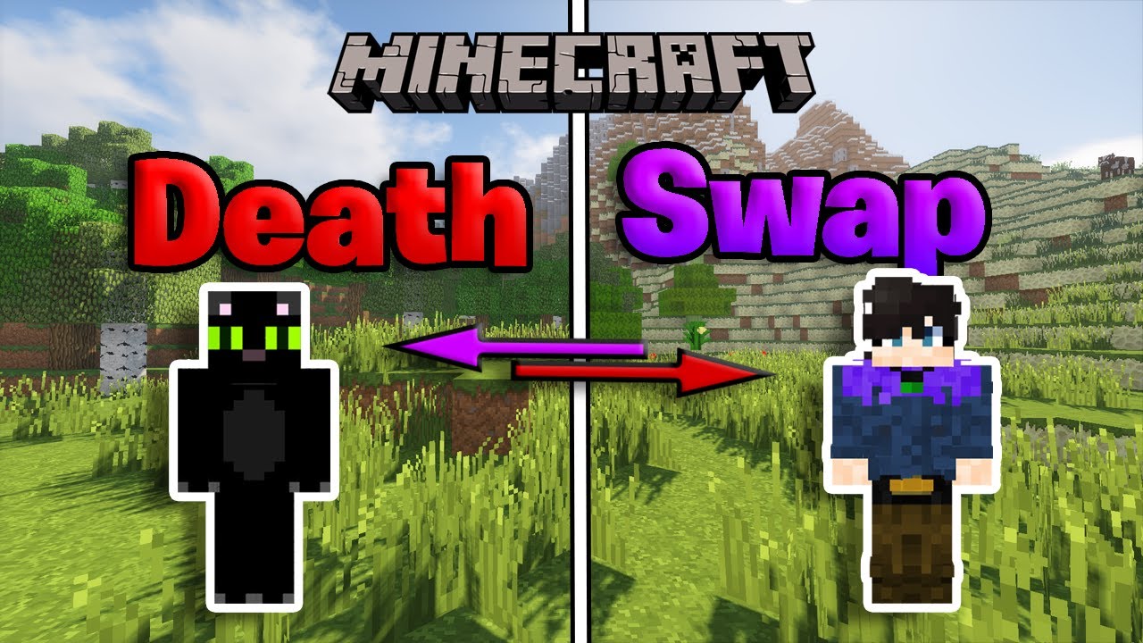 Minecraft Death Swap But The Textures Are Also Swapped Youtube