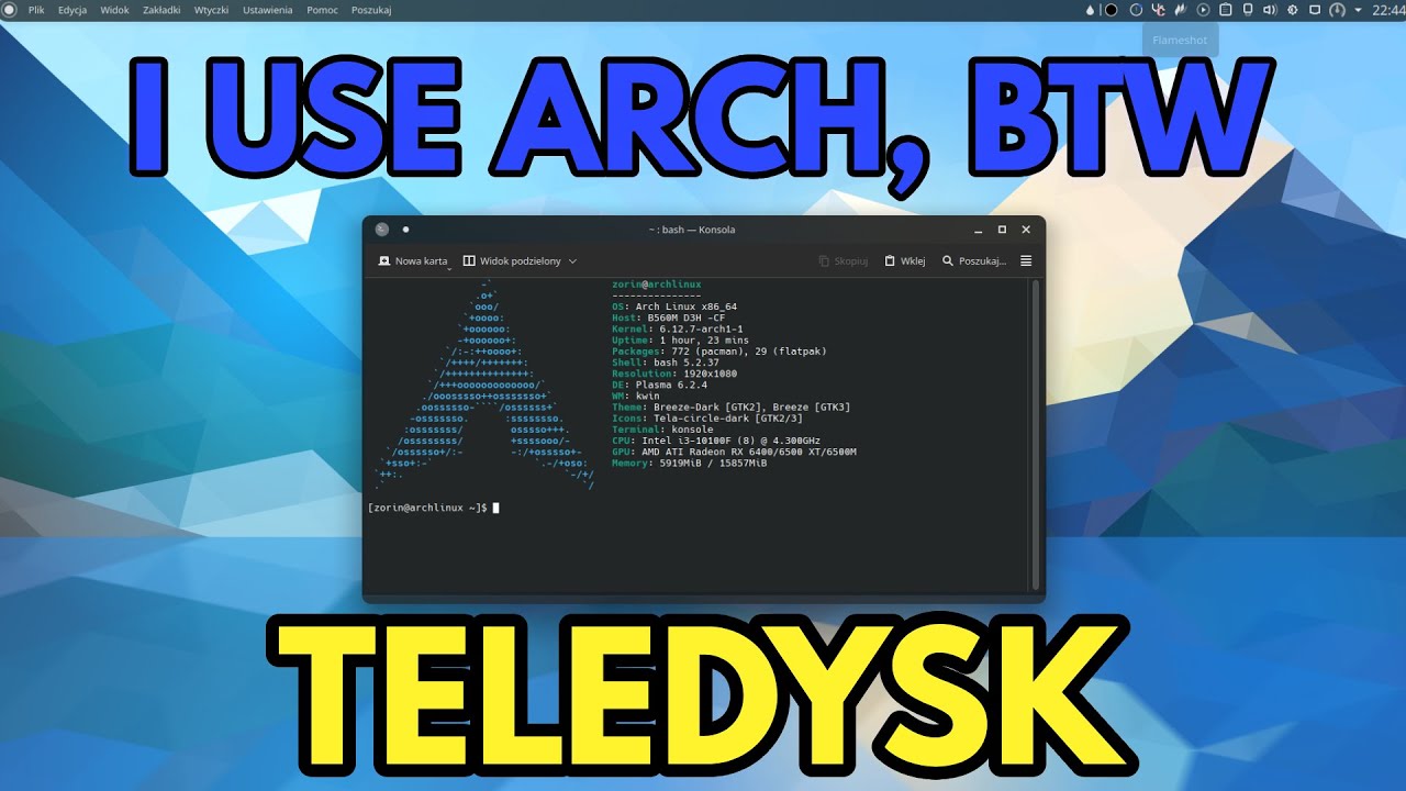 Dj Dacjanix I Use Arch Btw 2025 Remaster Official Lyrics Video