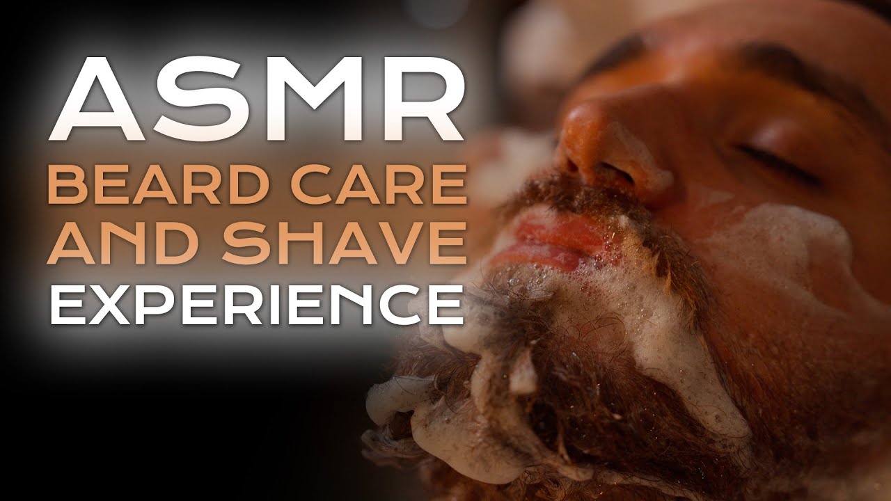 Asmr Beard Care And Shave Experience рџ рџџ вђќв Youtube