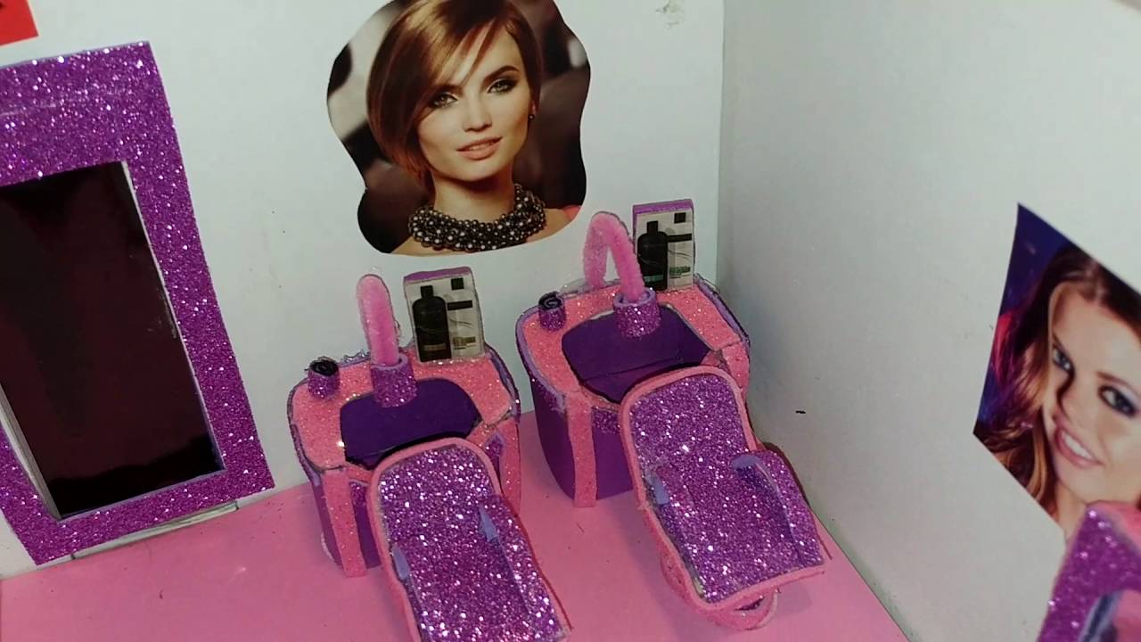 Maqueta Salon De Belleza Youtube