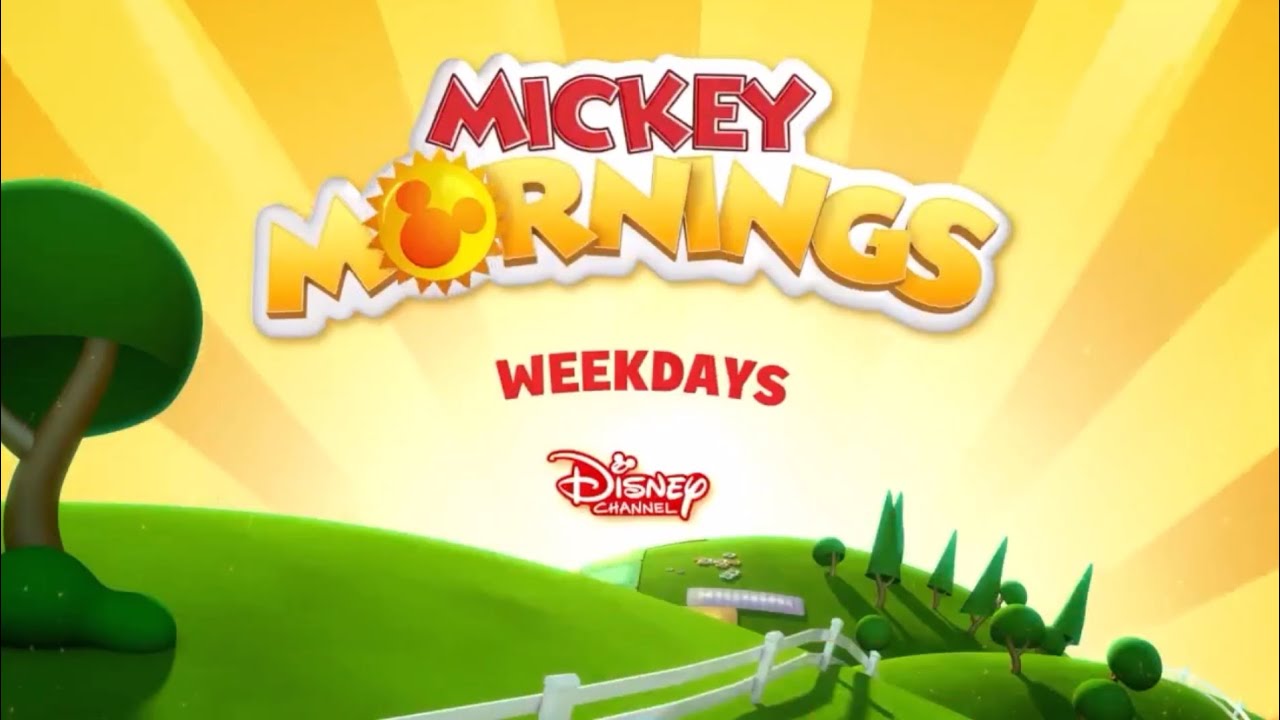 Disney Channel Mickey Mornings Countiny Aug 2 2023 Youtube