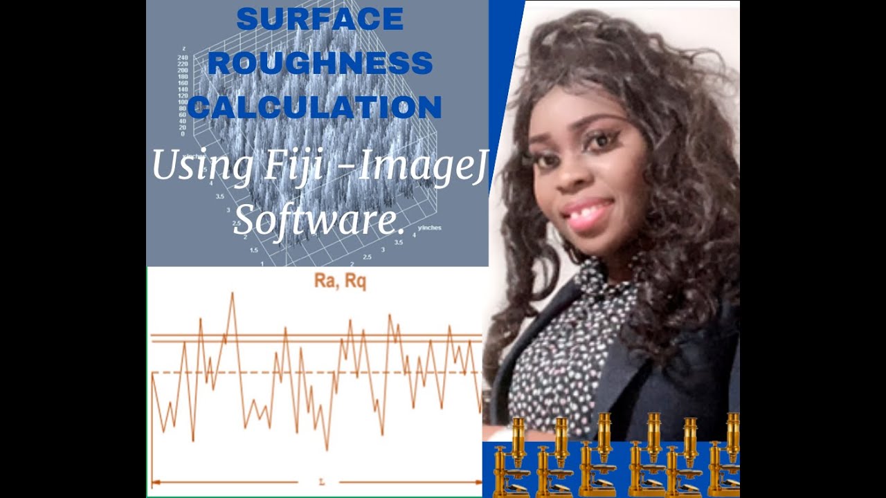 Surface Roughness Calculation Using Fiji Imagej Software Youtube