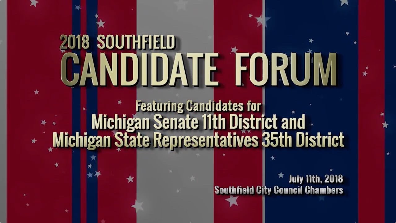 2018 Candidate Forum Youtube