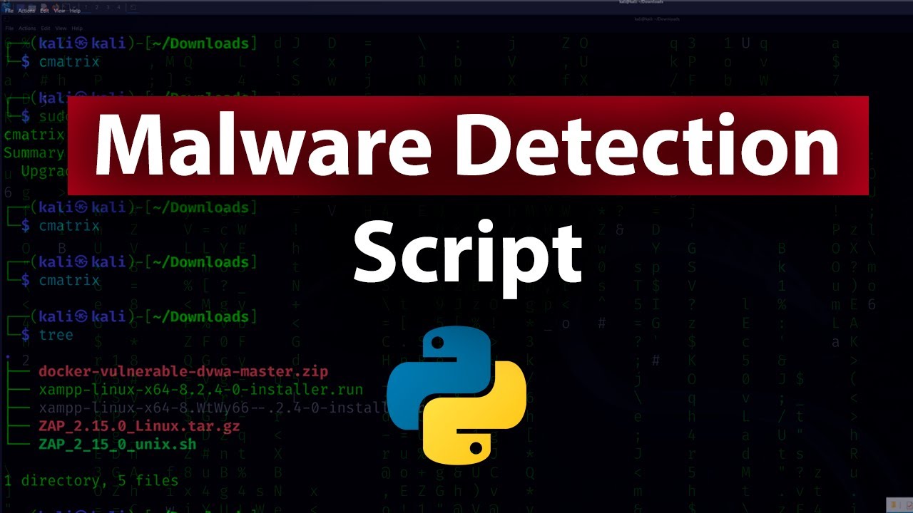 Build A Malware Detection Script Using Python Youtube