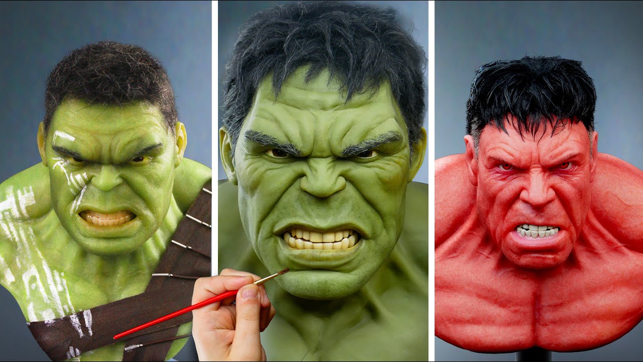 Sculpting Hulks Compilation Youtube