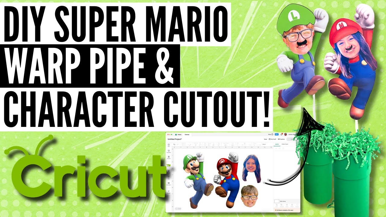 Level Up Your Party With This Diy Mario Warp Pipe Centerpiece Youtube