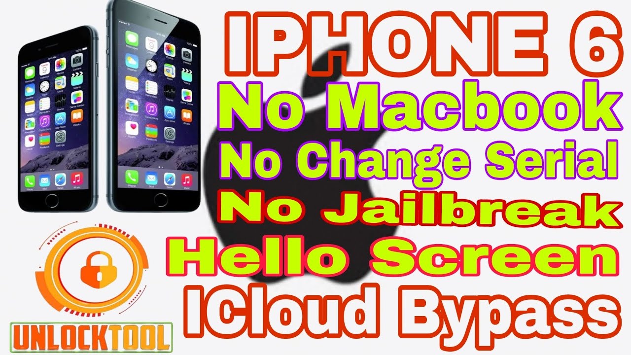 Iphone 6 6s 7 7 Plus 8 X Hello Screen Bypass Icloud Bypass Youtube
