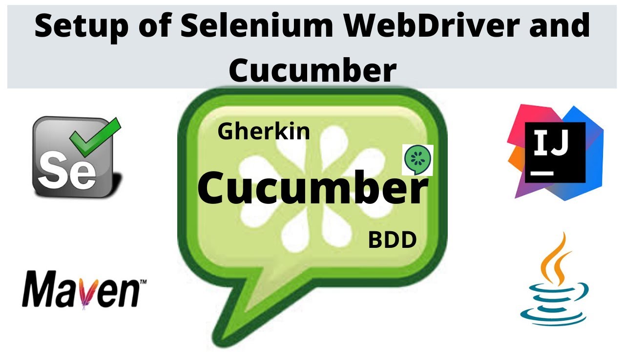 Setup Of Selenium Webdriver With Cucumber Create Maven Project Java