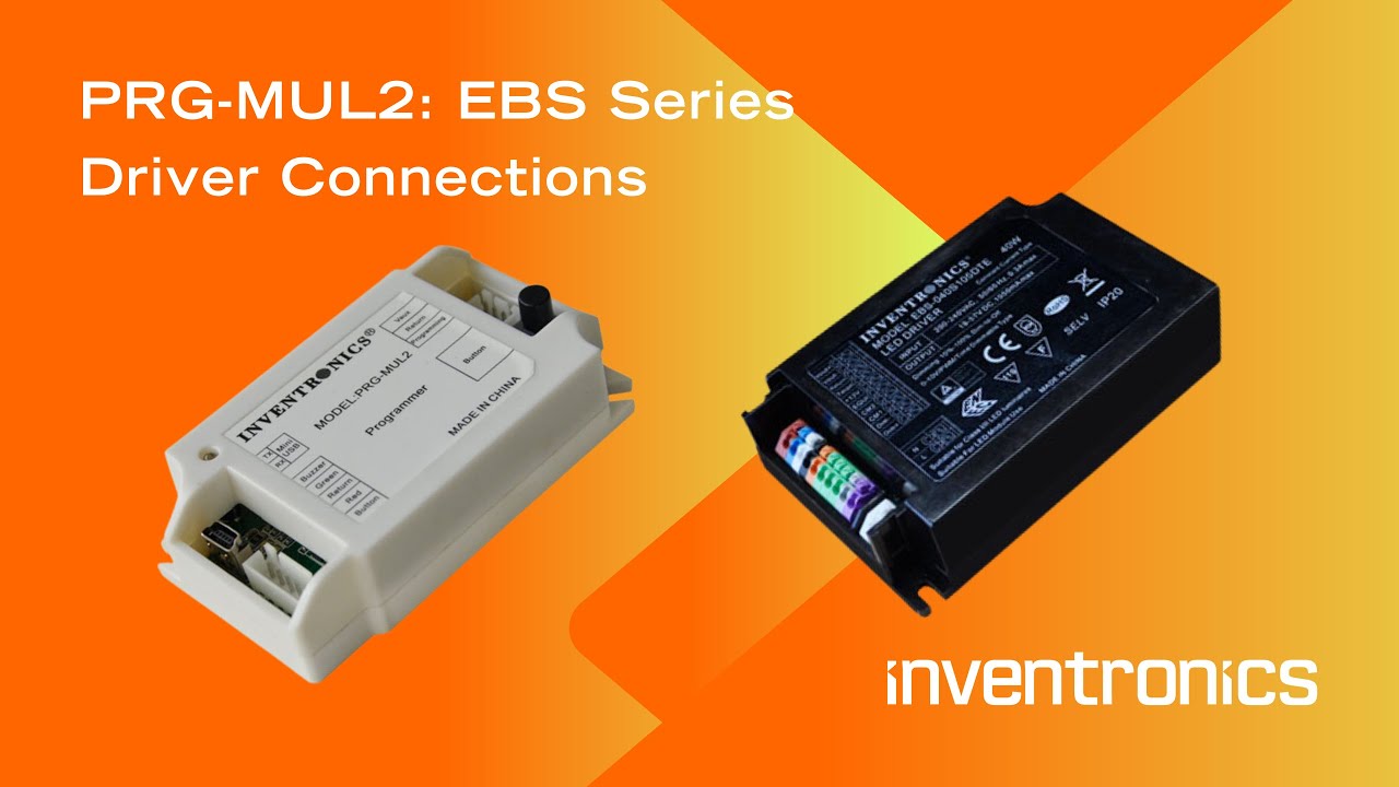 Prg Mul2 Ebs Series Driver Connections Youtube