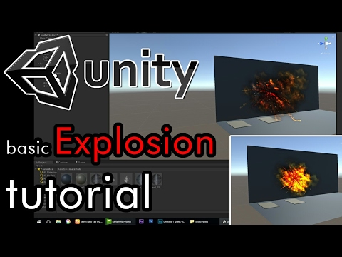 Unity 5 Explosion Tutorial Youtube