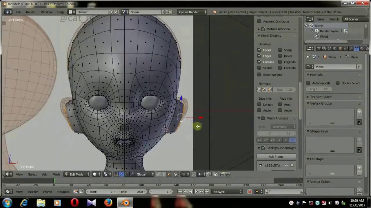 3d Cartoon Character Modelling In Blender Timelapse Part 1 Youtube