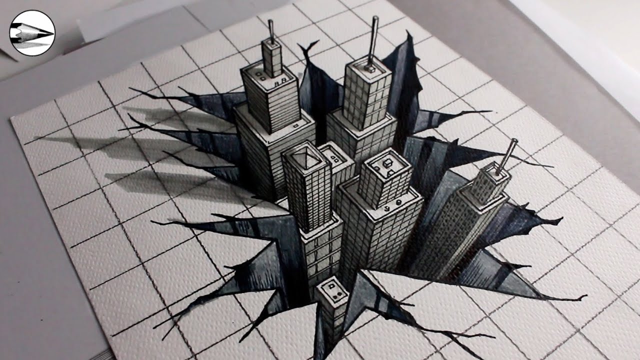 Cool Optical Illusion Drawings