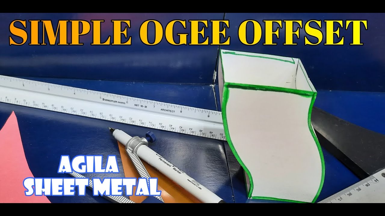 Simple Ogee Offset Layout Youtube