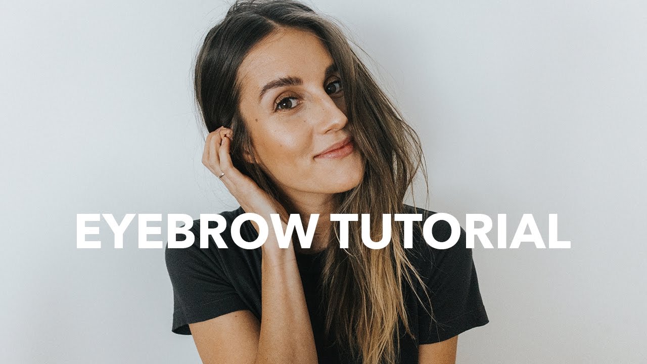 Full Eyebrows Tutorial Youtube