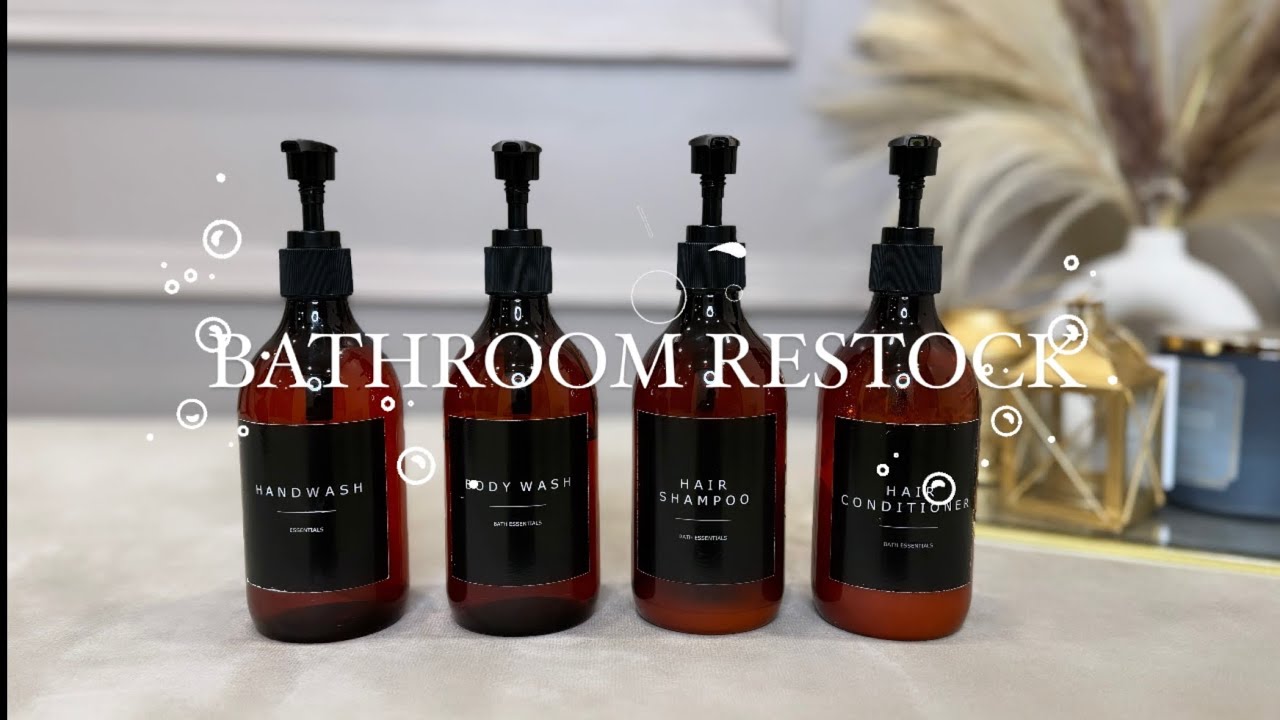 Bathroom Restock Asmr Youtube