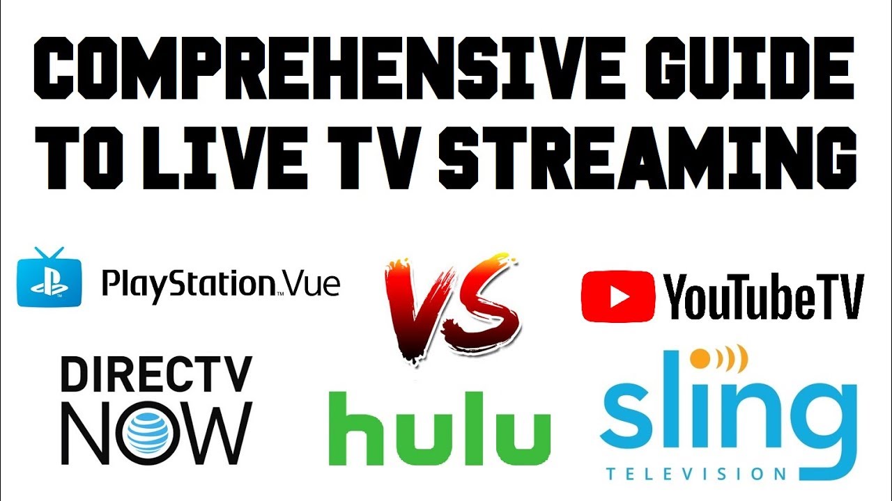 Comprehensive Guide Live Tv Streaming Tv Vs Sling Tv Vs
