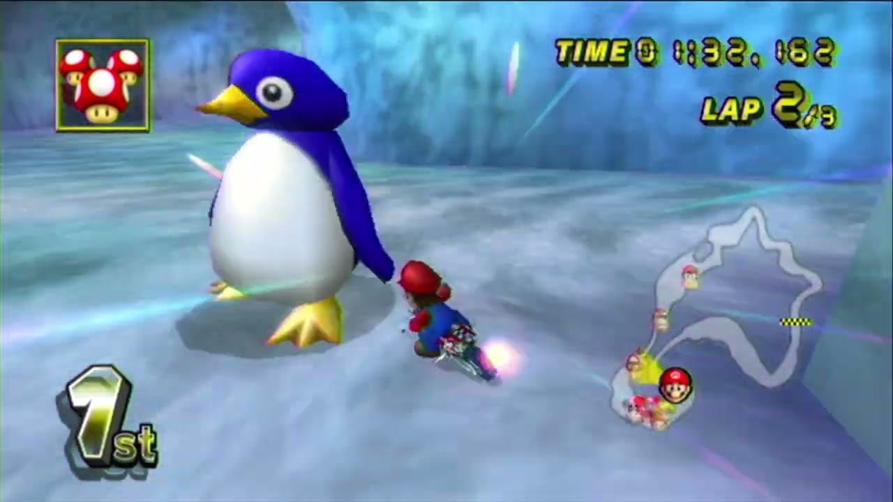 Mario Kart Wii Mario Standard Bike M Youtube