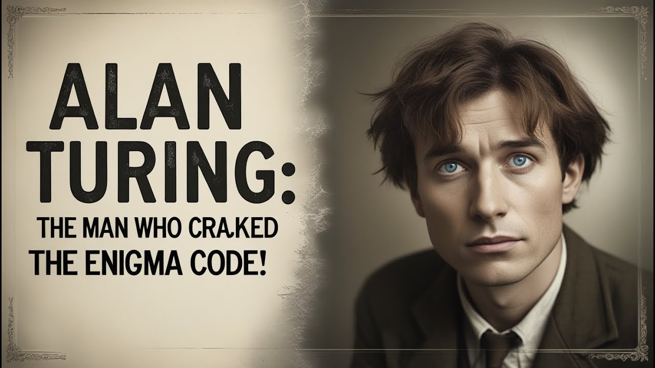 Alan Turing The Man Who Cracked The Enigma Code 1912 1954 Youtube