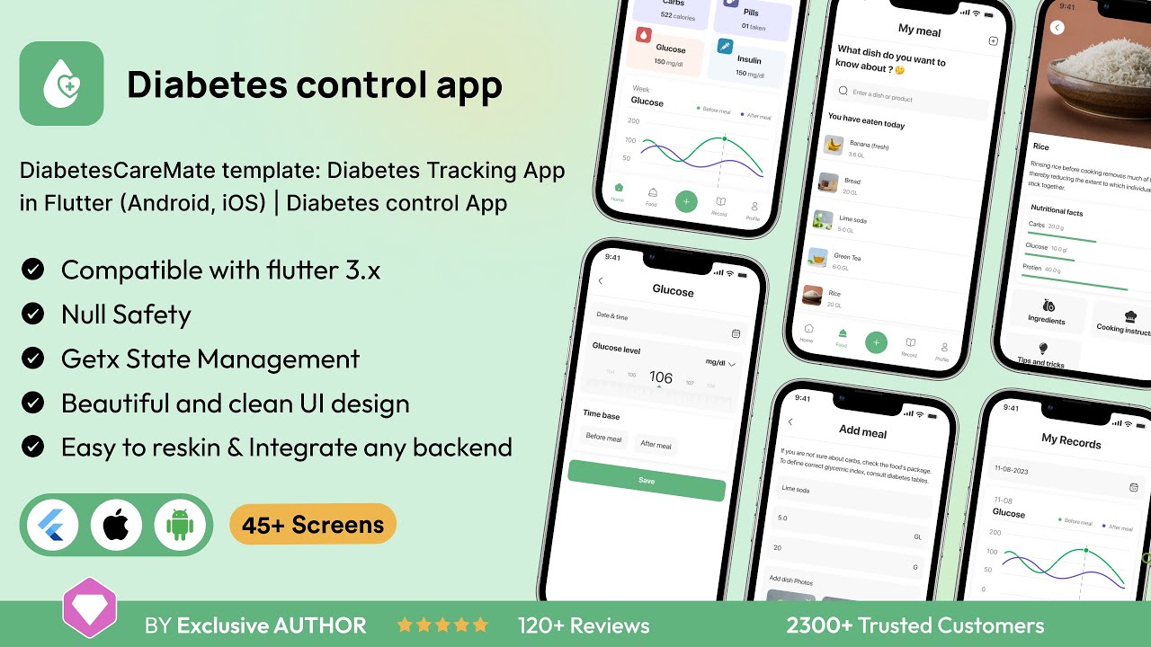 Flutter Diabetes Control App Youtube