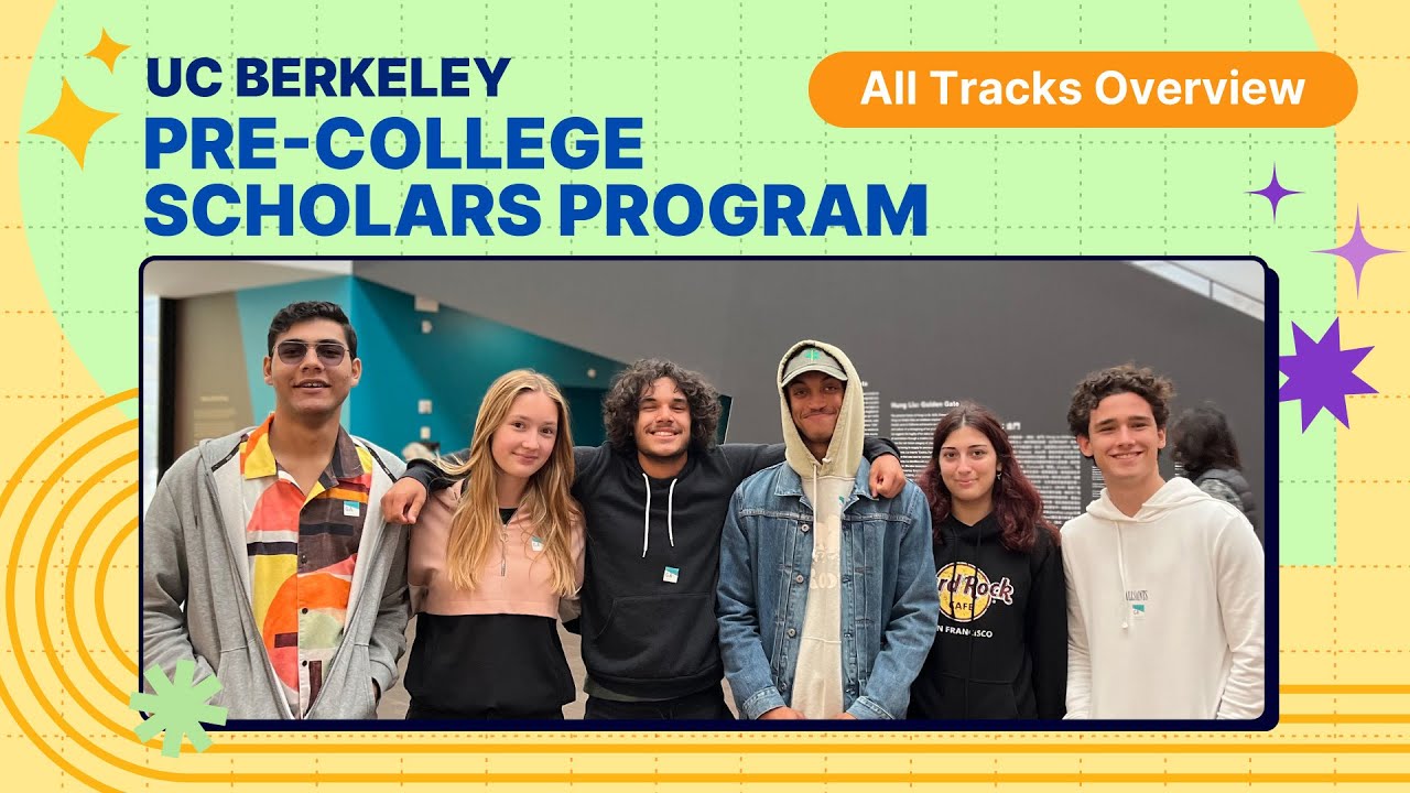 Berkeley Pre College Scholars Program Summer Tracks Overview Youtube