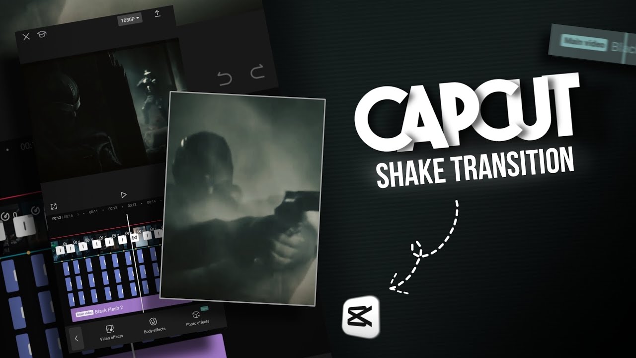 Capcut Shake Transition Youtube
