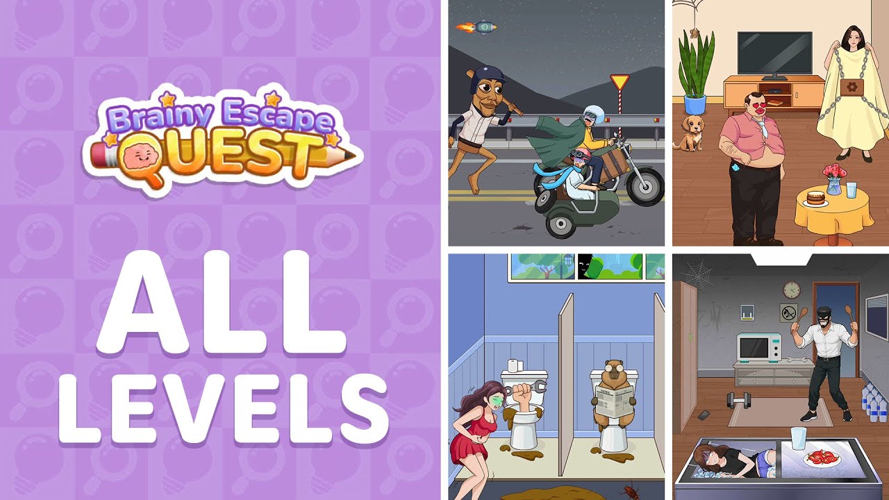 Brainy Escape Quest All Levels 1 50 Every Puzzle Solved рџћї Youtube