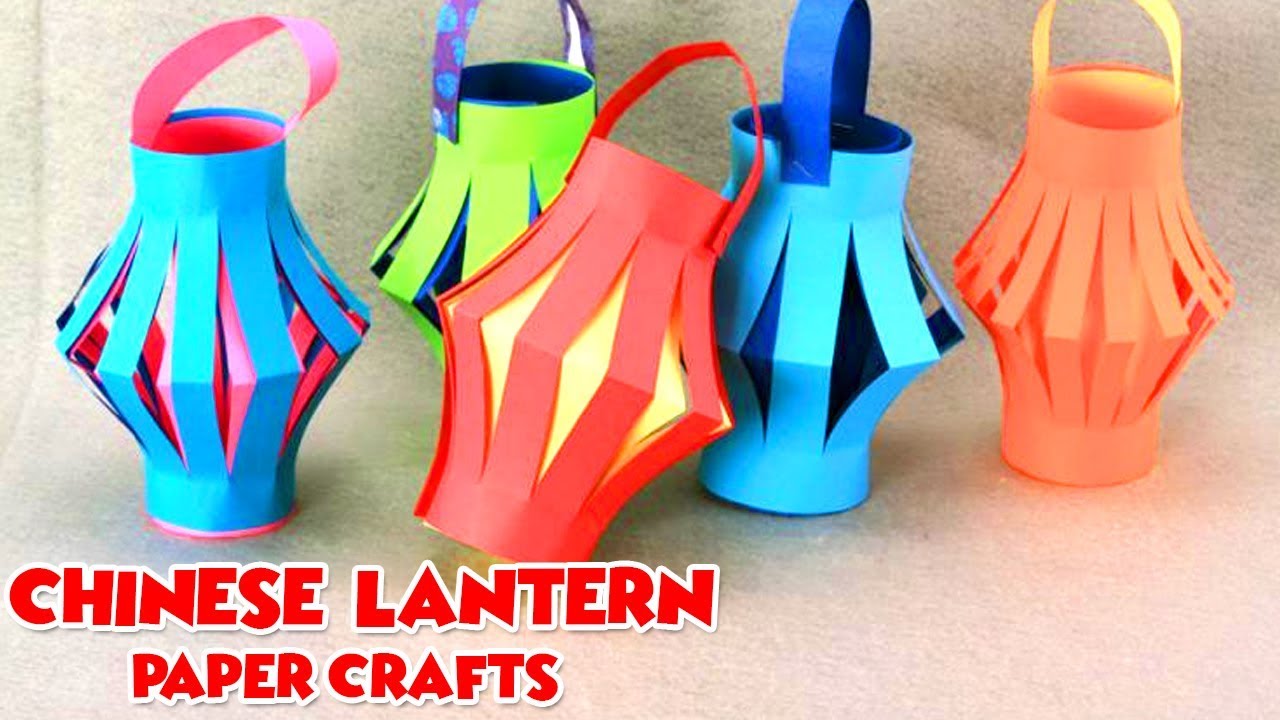 Chinese Lantern Making Videos For Kids Easy Diy Paper Crafts Diy