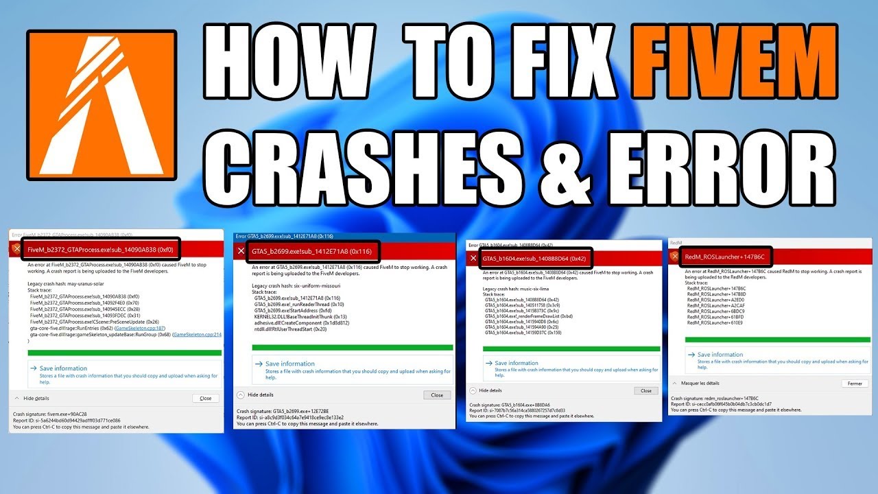 How To Fix Fivem Crash Part 1 Lyvisssynx Youtube