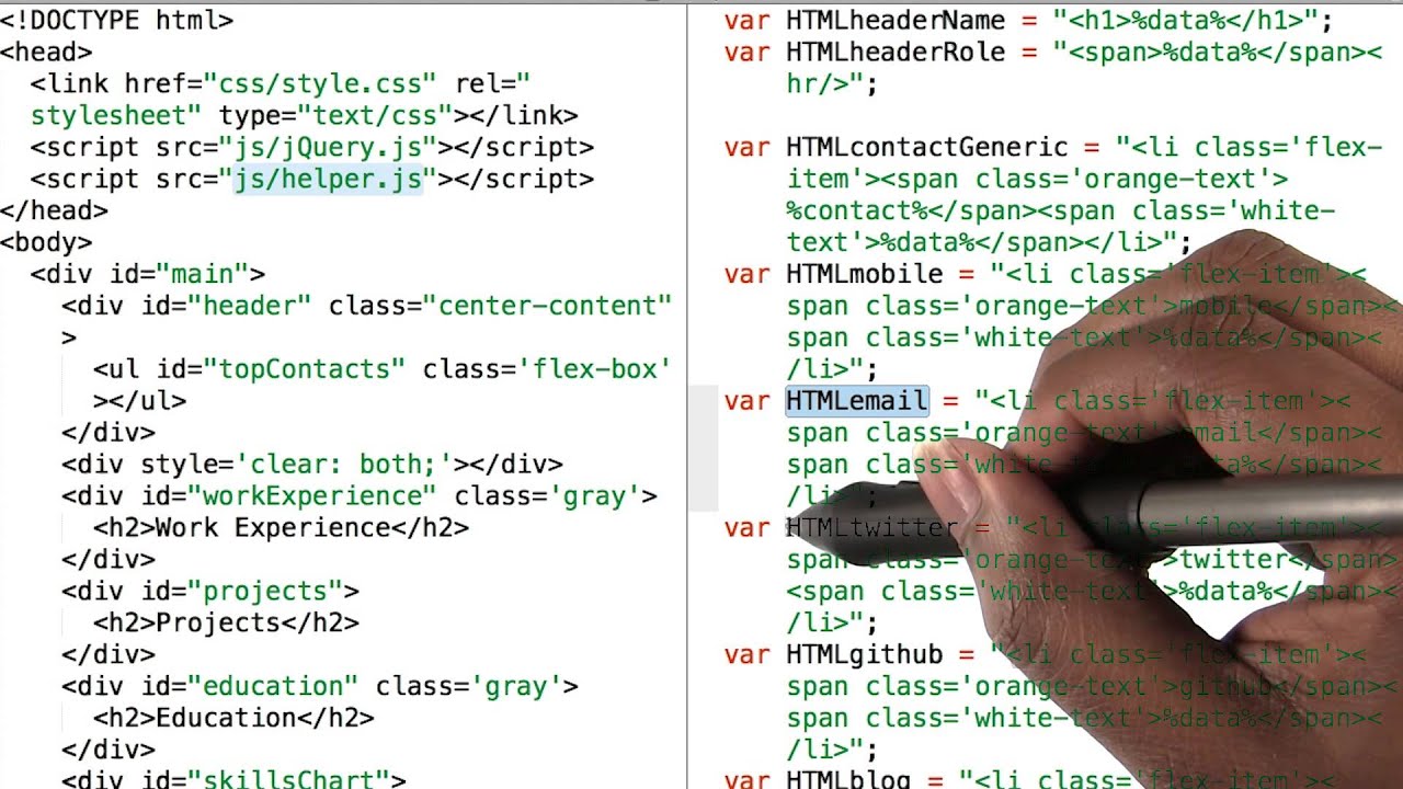Mixing Replace And Append Javascript Basics Youtube