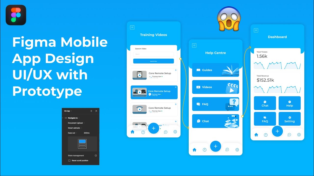 Figma Mobile App Design Tutorial Mobile App Design Ui Ux With