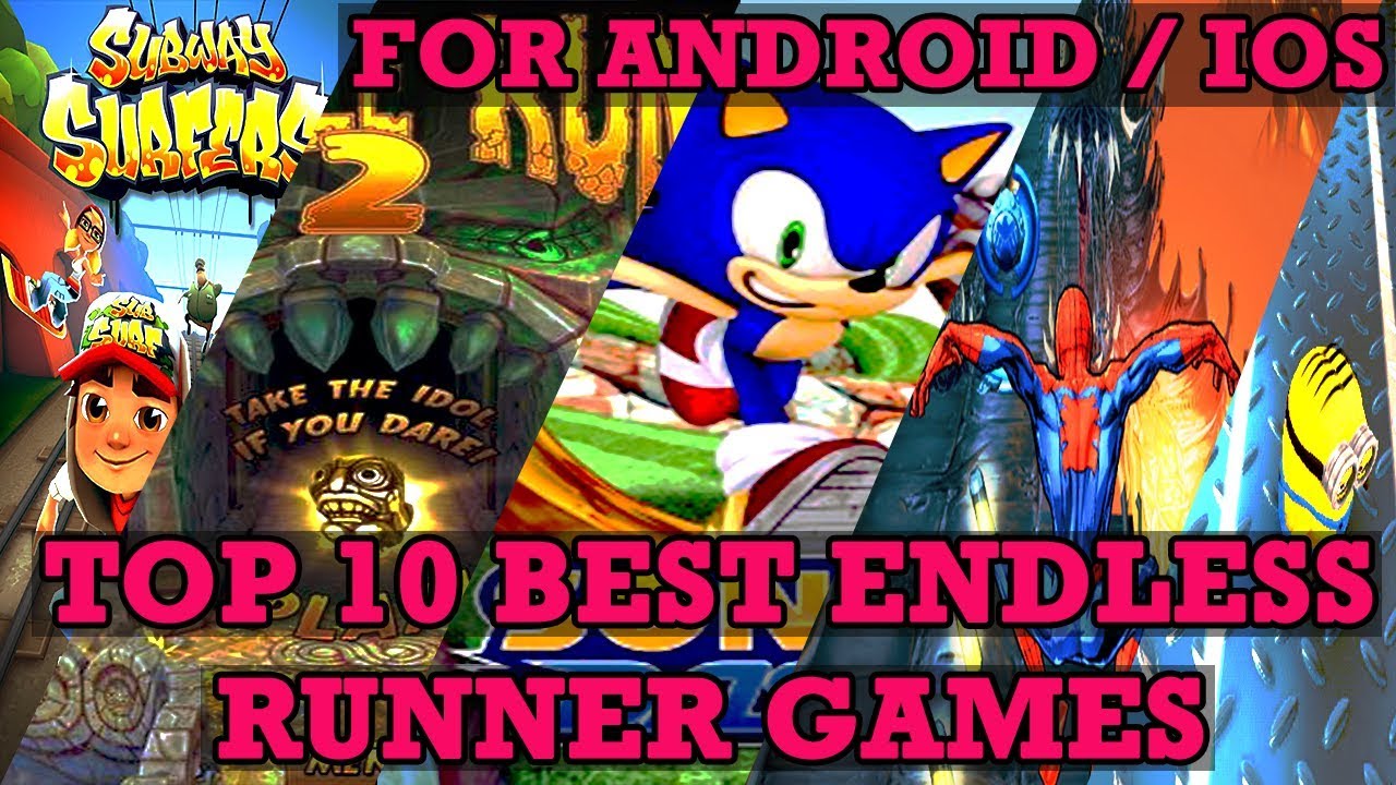 Top 10 Endless Runner Games For Android Ios Youtube