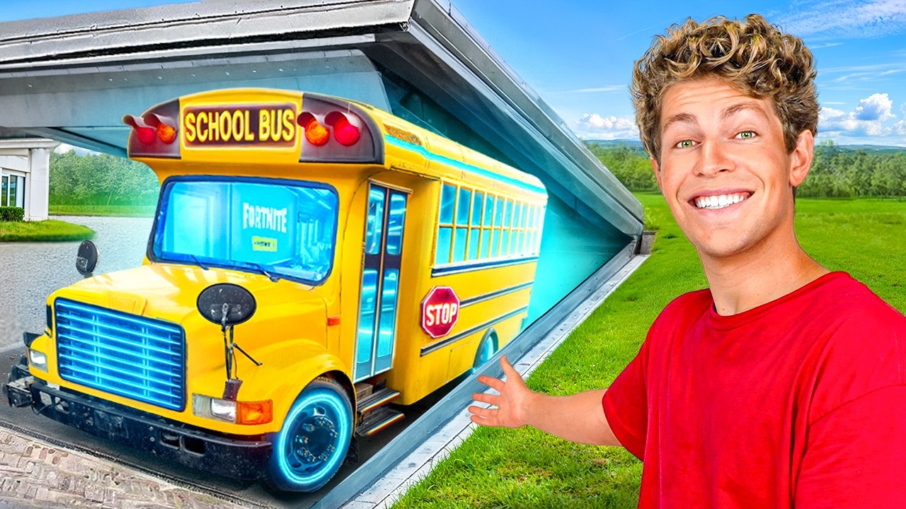 I Built A Extreme School Bus Youtube