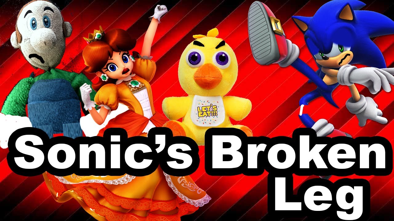 Luigi And Friends Sonic S Broken Leg Youtube
