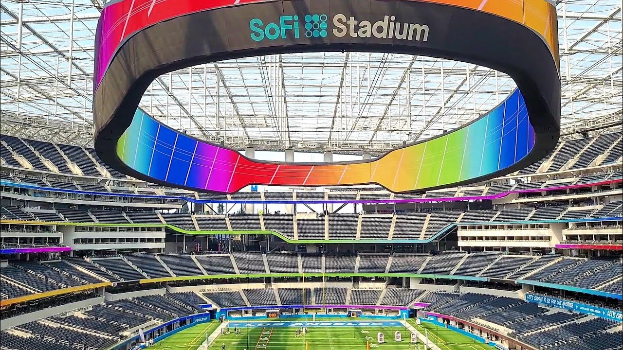 Inside Tour Of The 5 Billion Sofi Stadium In Los Angeles Home Of The