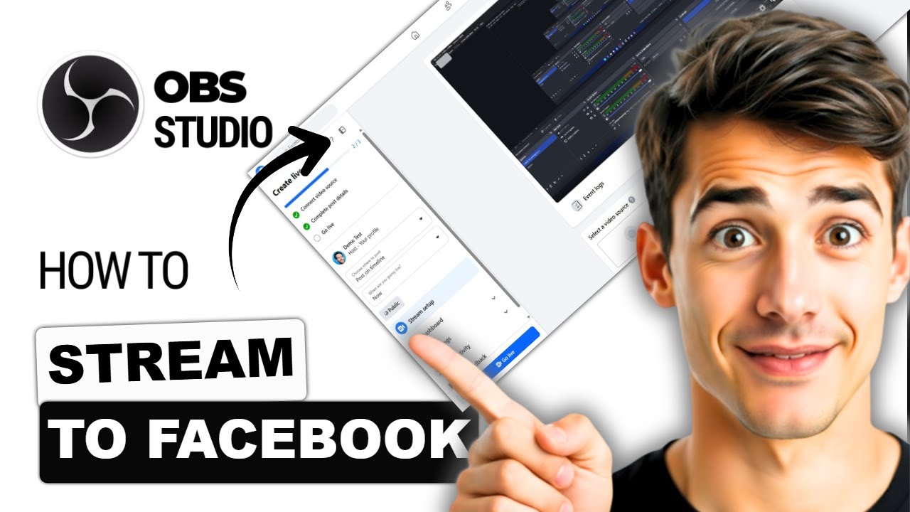 How To Live Stream On Facebook Using Obs Studio From Computer And