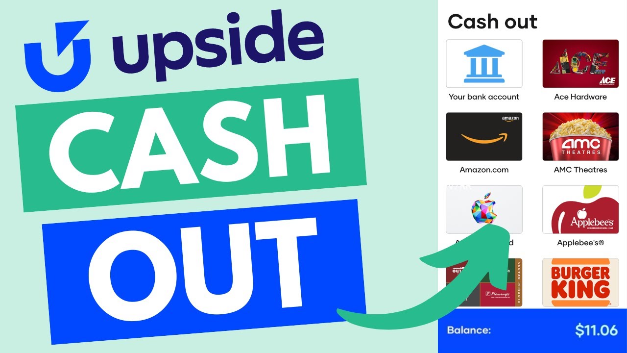 How To Cash Out Earnings On Upside App Youtube
