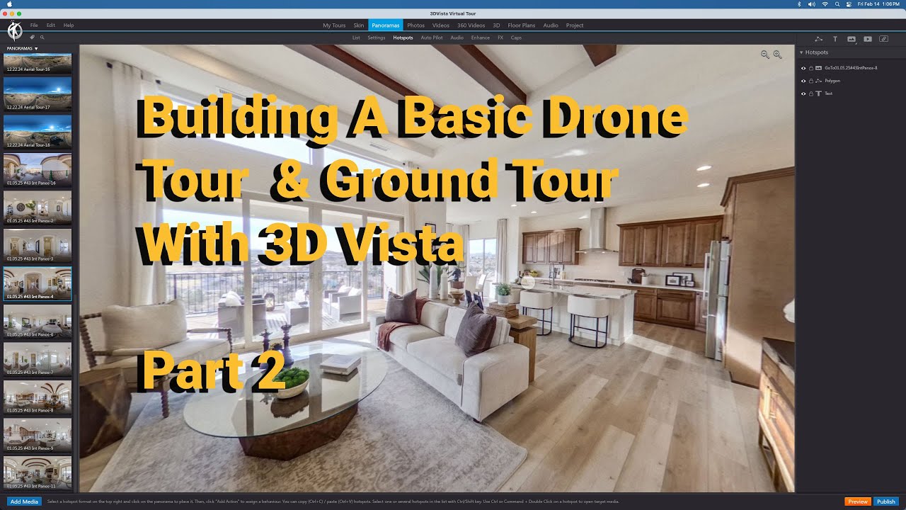 Learning 3d Vista Follow Along As We Build Virtual Tours Youtube