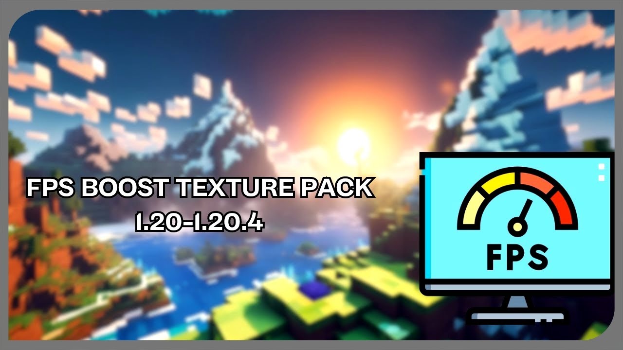 Fps Boost Texture Pack Minecraft 1 20 1 20 4 Utility Youtube