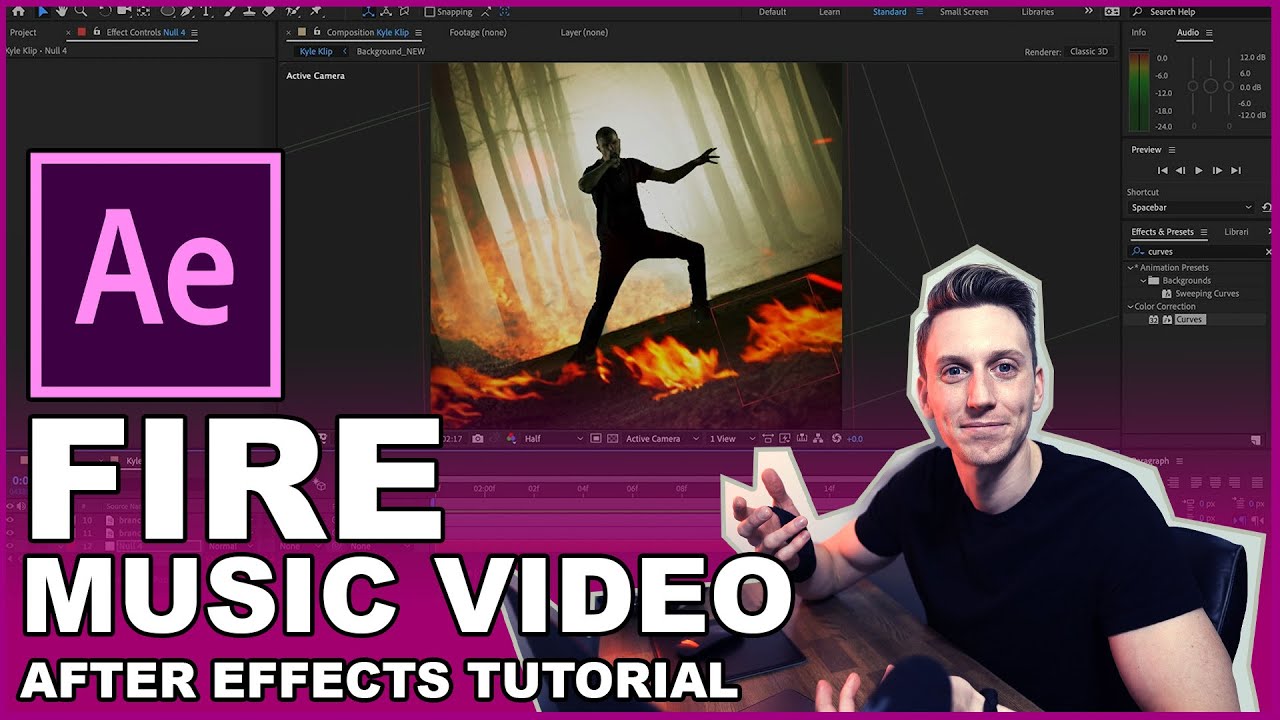3d Composite Music Video After Effects Tutorial Youtube