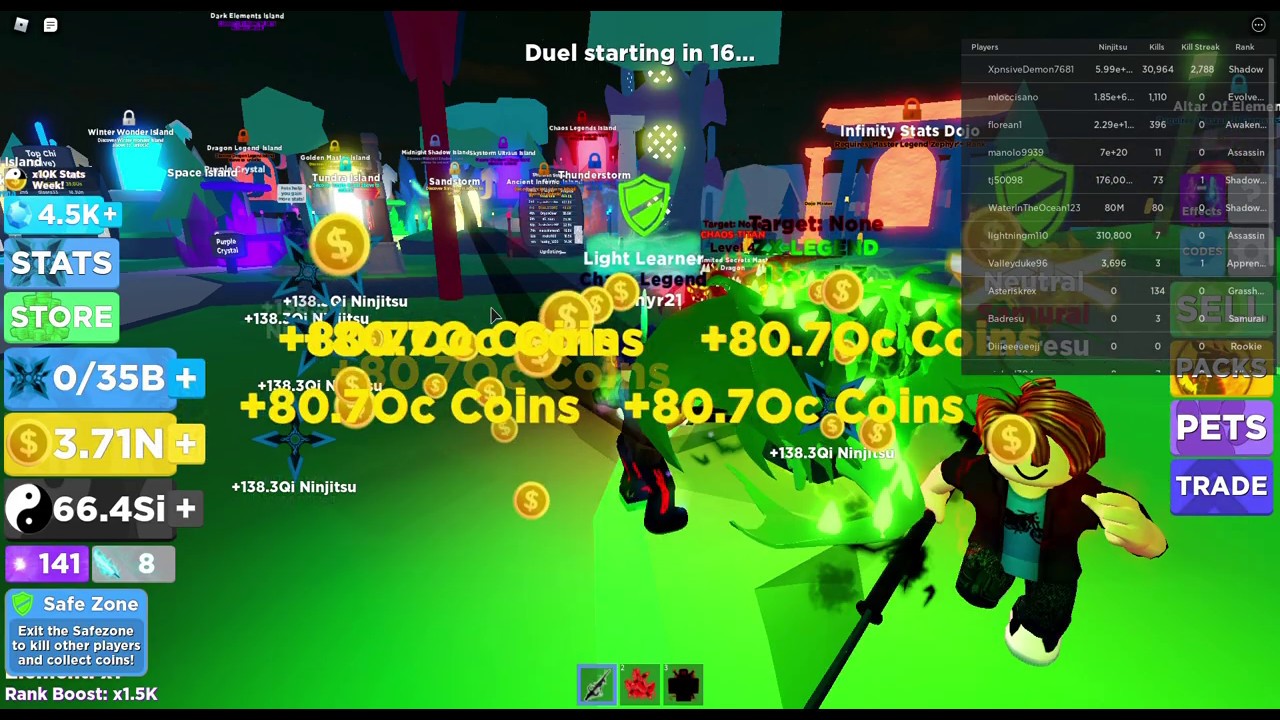Ninja Legends Tutorial Youtube
